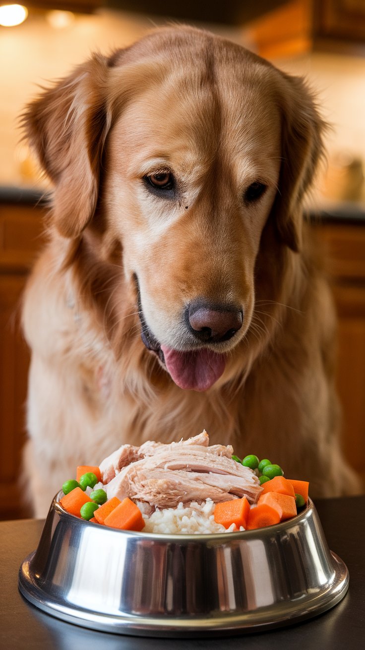 Easy Chicken & Rice Delight: Homemade Dog Food Recipe Your Pup Will ...