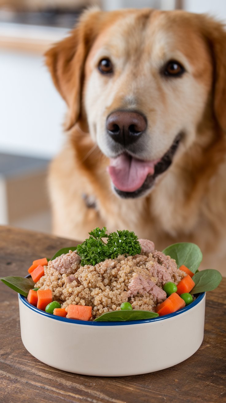 Turkey & Quinoa Bowl Homemade Dog Food Recipe: A Healthy, Easy Meal ...