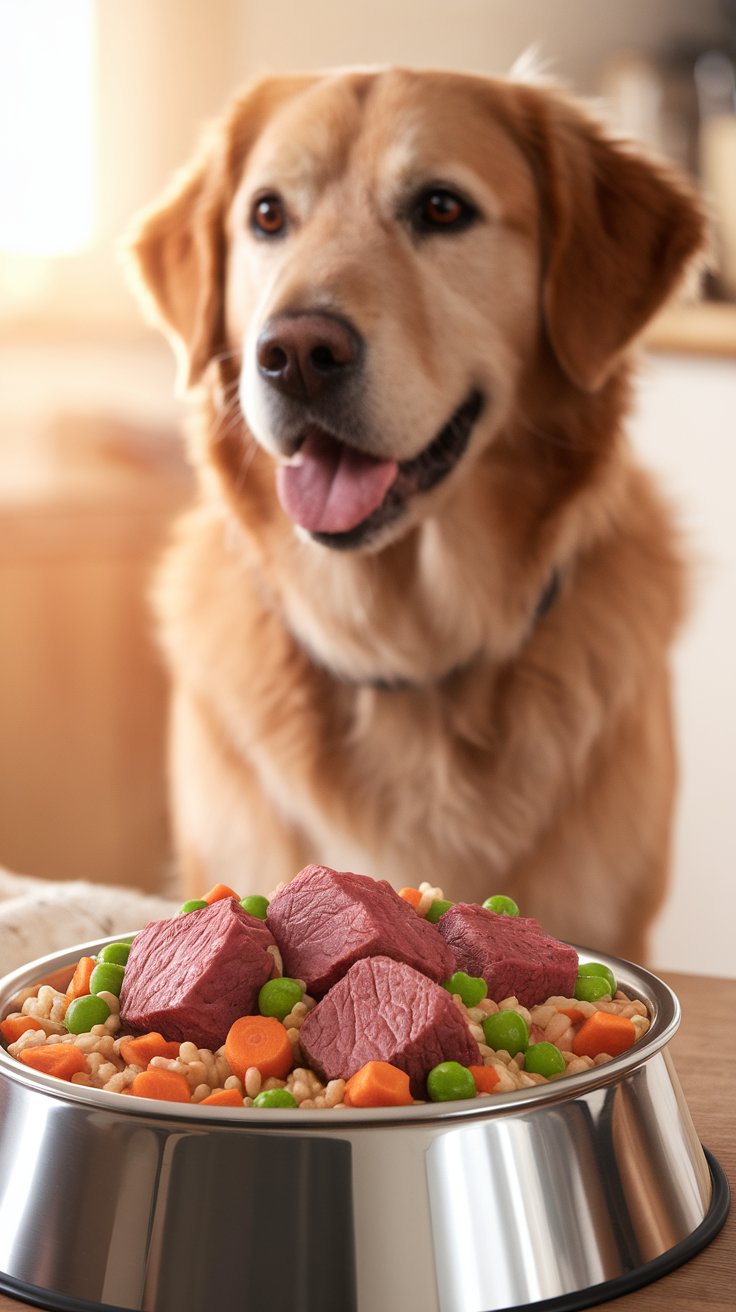 Beef & Pea Protein Boost Homemade Dog Food Recipe: Easy, Nutritious ...