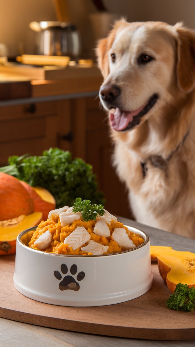 Easy Fish & Pumpkin Meal - Homemade Dog Food Recipe For A Healthier ...